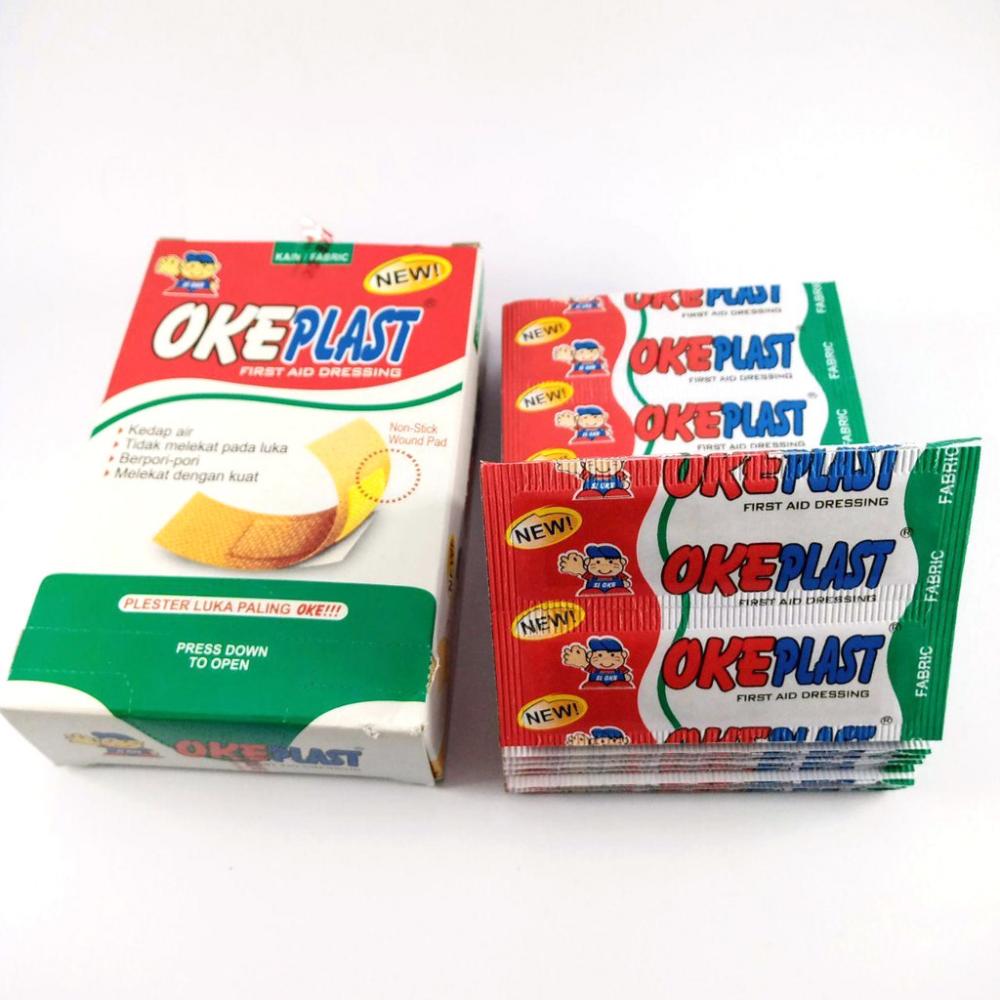 OKE PLAST Strip//OKEPLAST//Plester Luka//Pcs | Lazada Indonesia