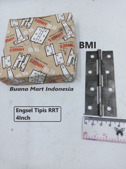 Engsel Tipis RRT 4 Inch | Engsel Kupu-Kupu 4" | Kandang | Lemari ...
