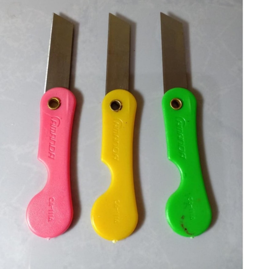 Cutter Lipat Mini/Cuter Lipat Kecil/Pisau Lipat Mini/Pisau Serbaguna ...