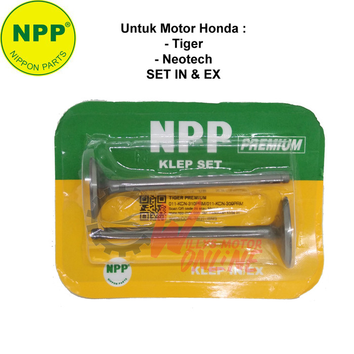 Payung Klep / Klep Set Tiger GL Neotech SET NPP Premium / Klep Tiger motor | Lazada Indonesia