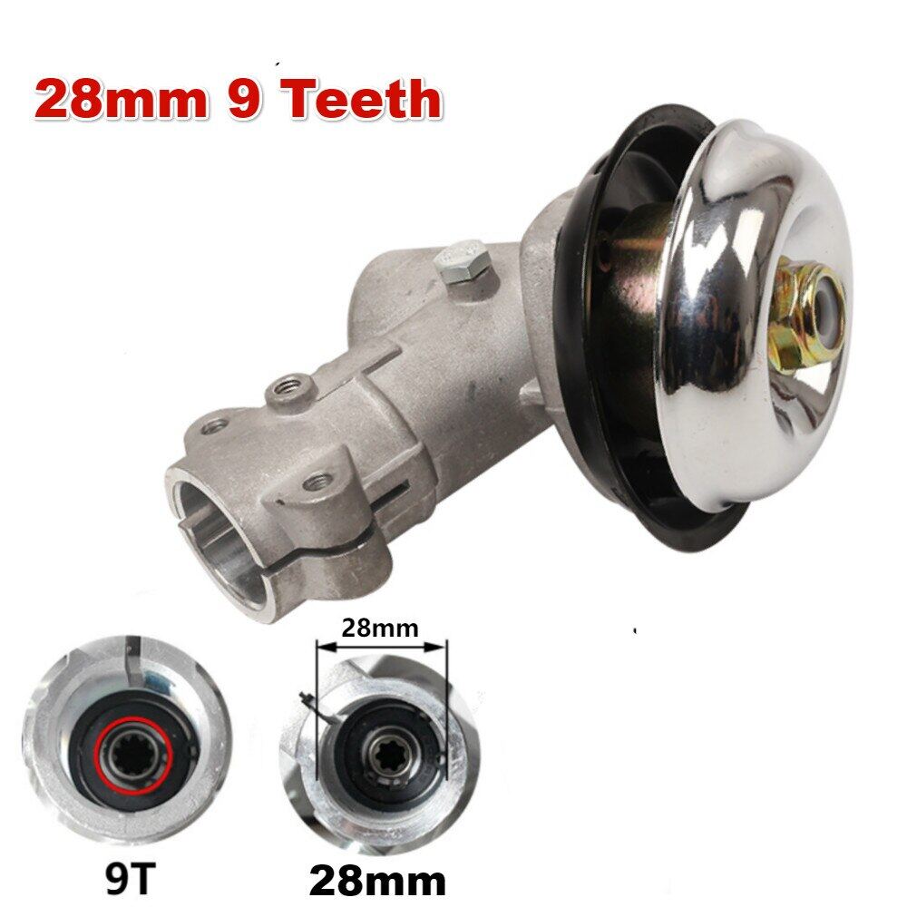 Gear Case Segi 4 Kepala Pisau Mesin Potong Rumput 28mm 9T/Lower Plate ...