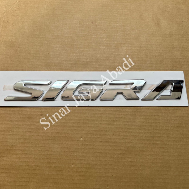 Emblem Kap Mesin Mobil Sigra Emblem Sigra | Lazada Indonesia