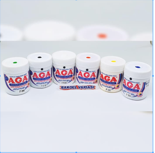 Cat Acrylic Aga 100cc warna hitam | Lazada Indonesia