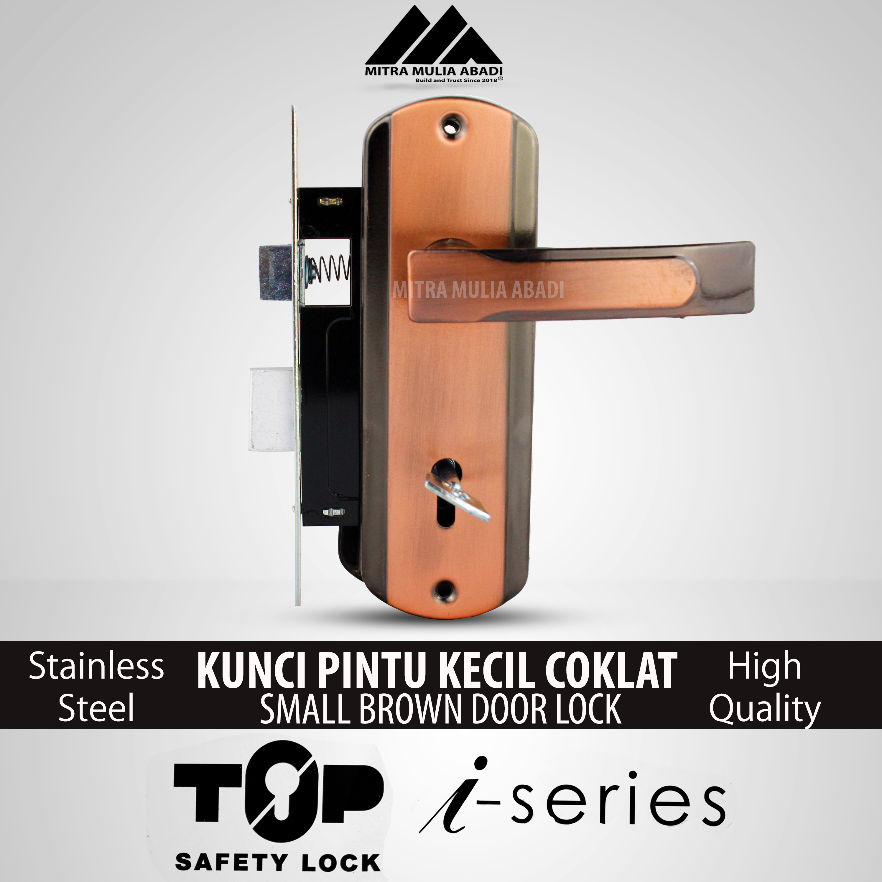 Kunci Gagang Handle Pintu Top i-Series COKLAT | Lazada Indonesia