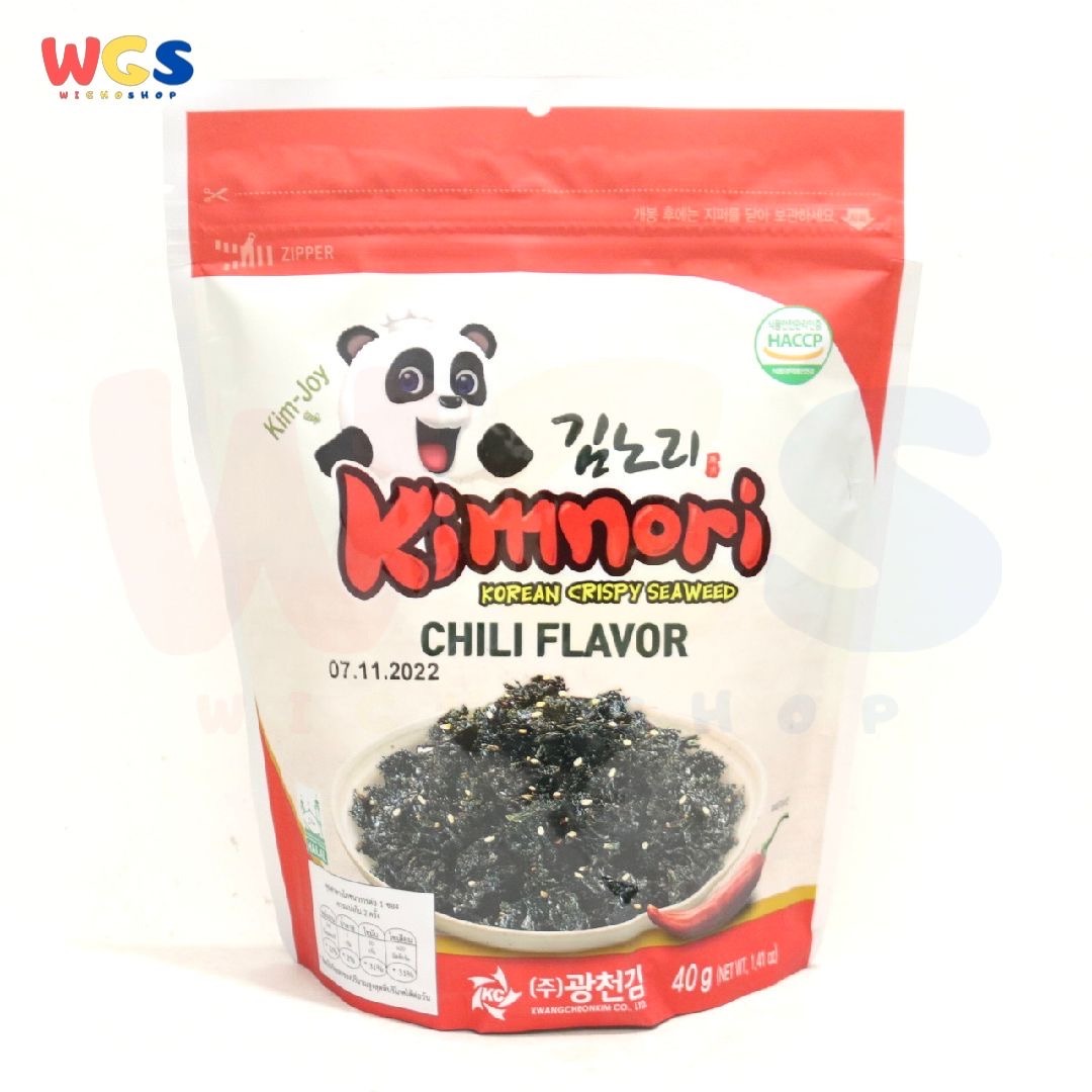 Kim-Joy Kimnori Nori Korean Crispy Seaweed Flakes Chili Flavor 40g ...
