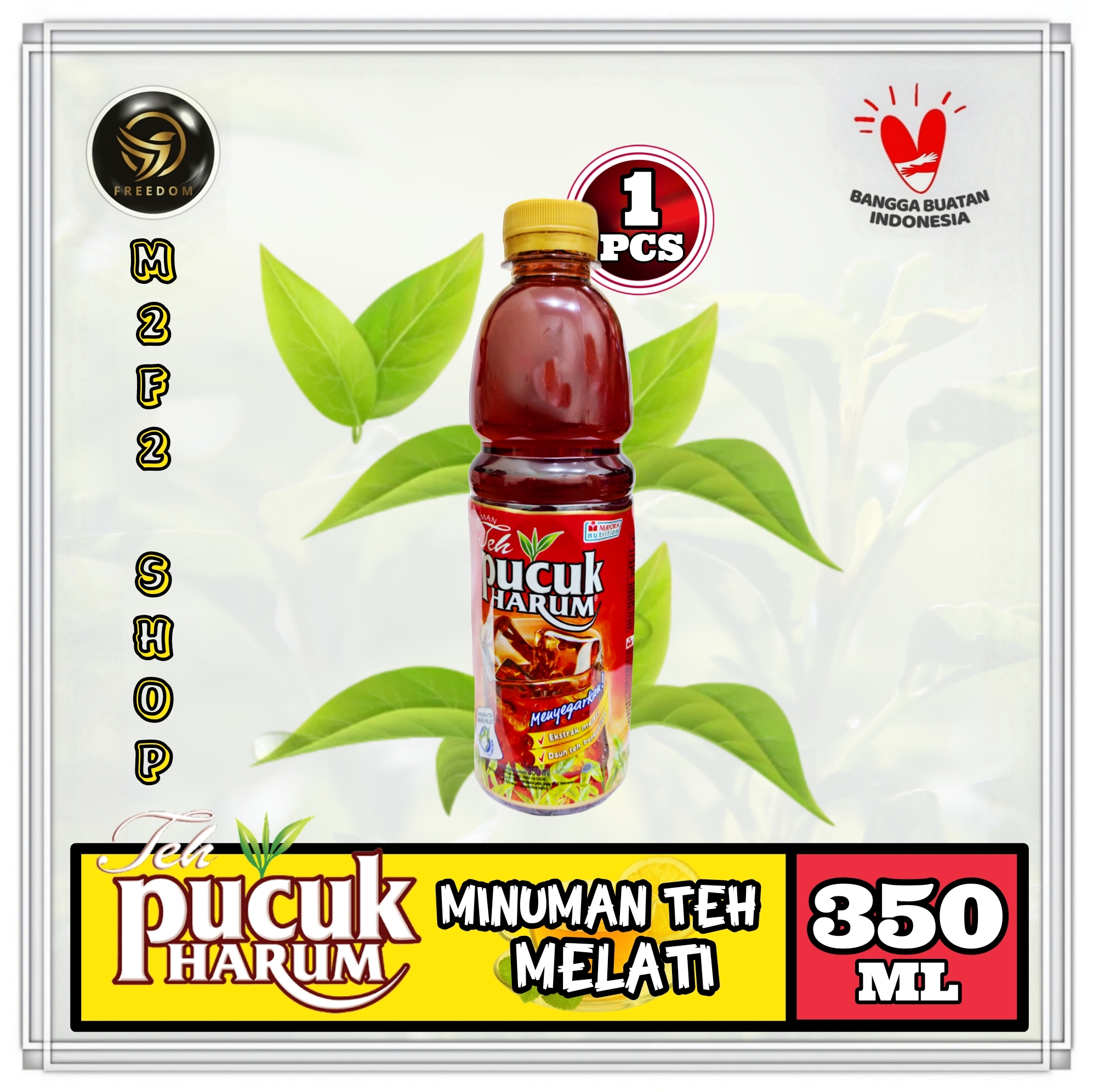 Teh Pucuk Harum Original Botol Plastik Pet - 350 ml (Kemasan Satuan ...