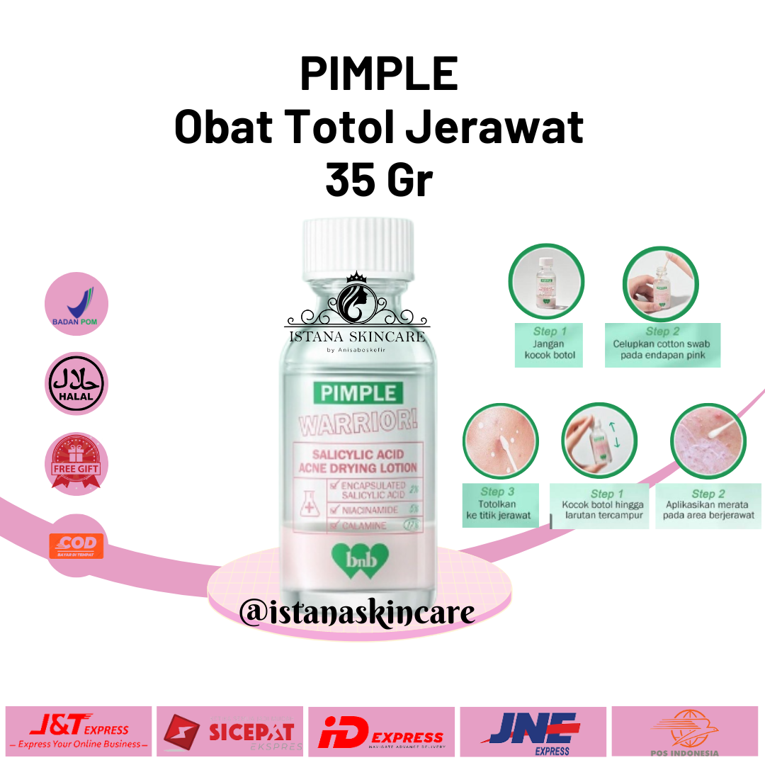 BARENBLISS Pimple Warrior! 35g | Salicylic Acid Acne Drying Lotion ...