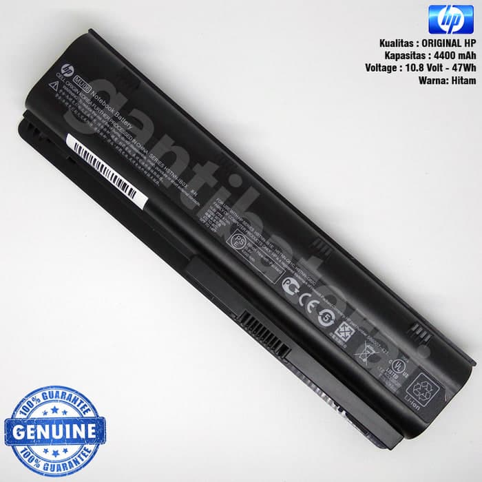 Baterai batre ORIGINAL Laptop HP 1000 Series HP1000 Battery MU06 ...