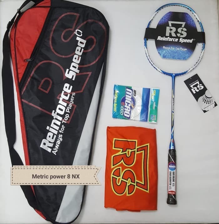 RAKET BADMINTON - RS METRIC POWER 8 NX - ORIGINAL | Lazada Indonesia