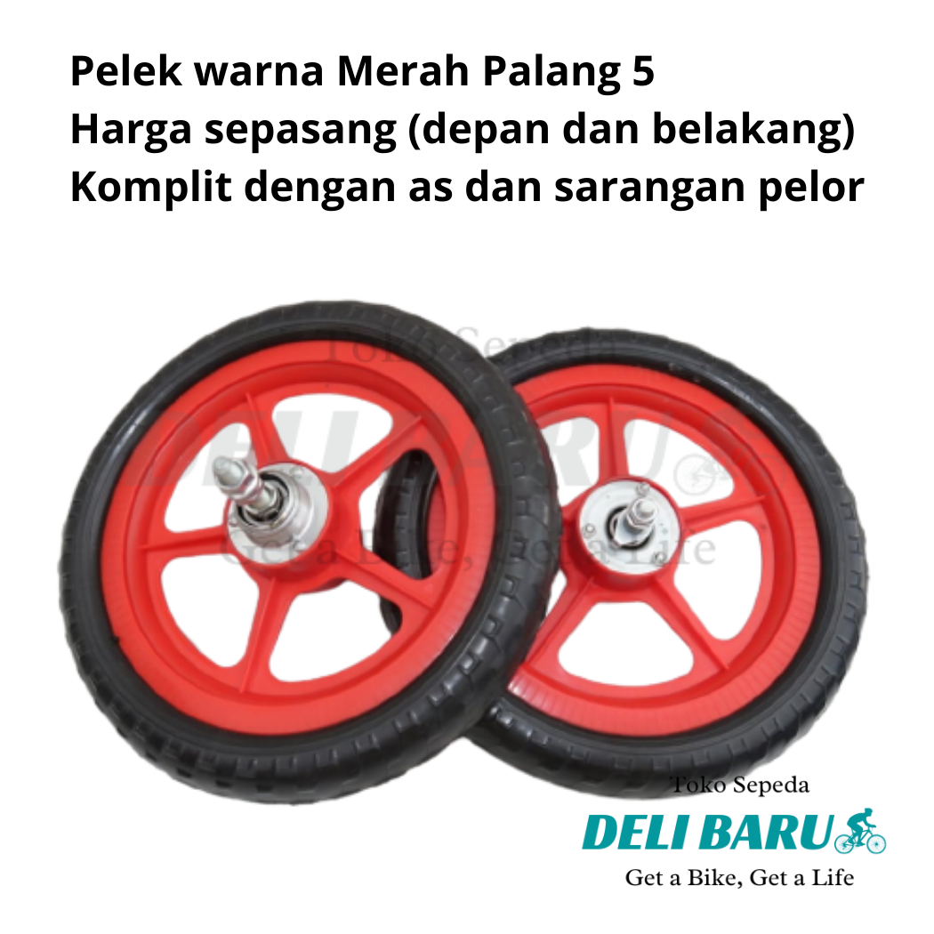 Ban buta Ban busa Ban mati velg 12 inch komp besi sepeda anak | Lazada ...
