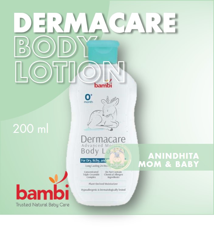 BAMBY Baby Dermacare Advanced Moisture Body Lotion Kulit Bayi Atopik ...