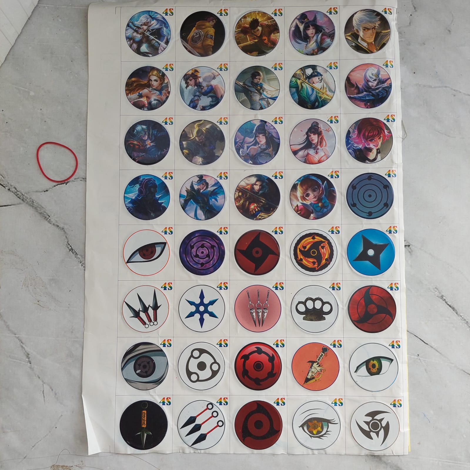 Mainan Tajos besi tebal isi 40 karakter unik anime boboboi tajoz bisa ...