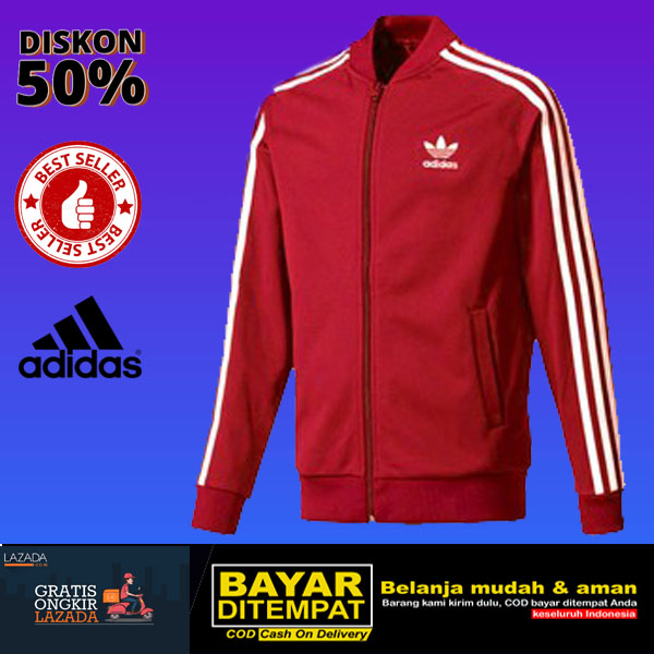 Jaket Adidas Merah
