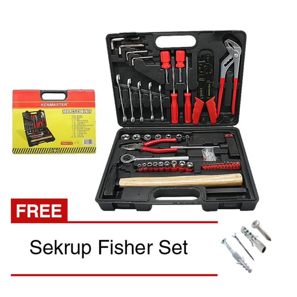 Tool Kit KENMASTER + Sekrup Fisher Set | Lazada Indonesia
