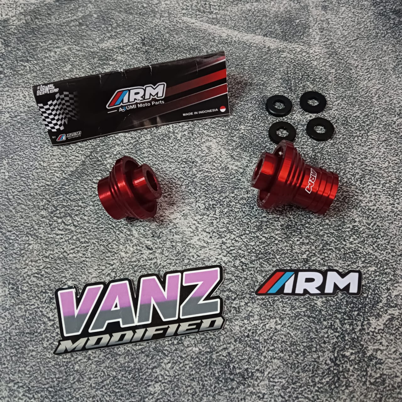 GEARBOX AS RODA DEPAN ARM SCOOPY R12 UPGRADE 14 / BUSHING AS RODA ...