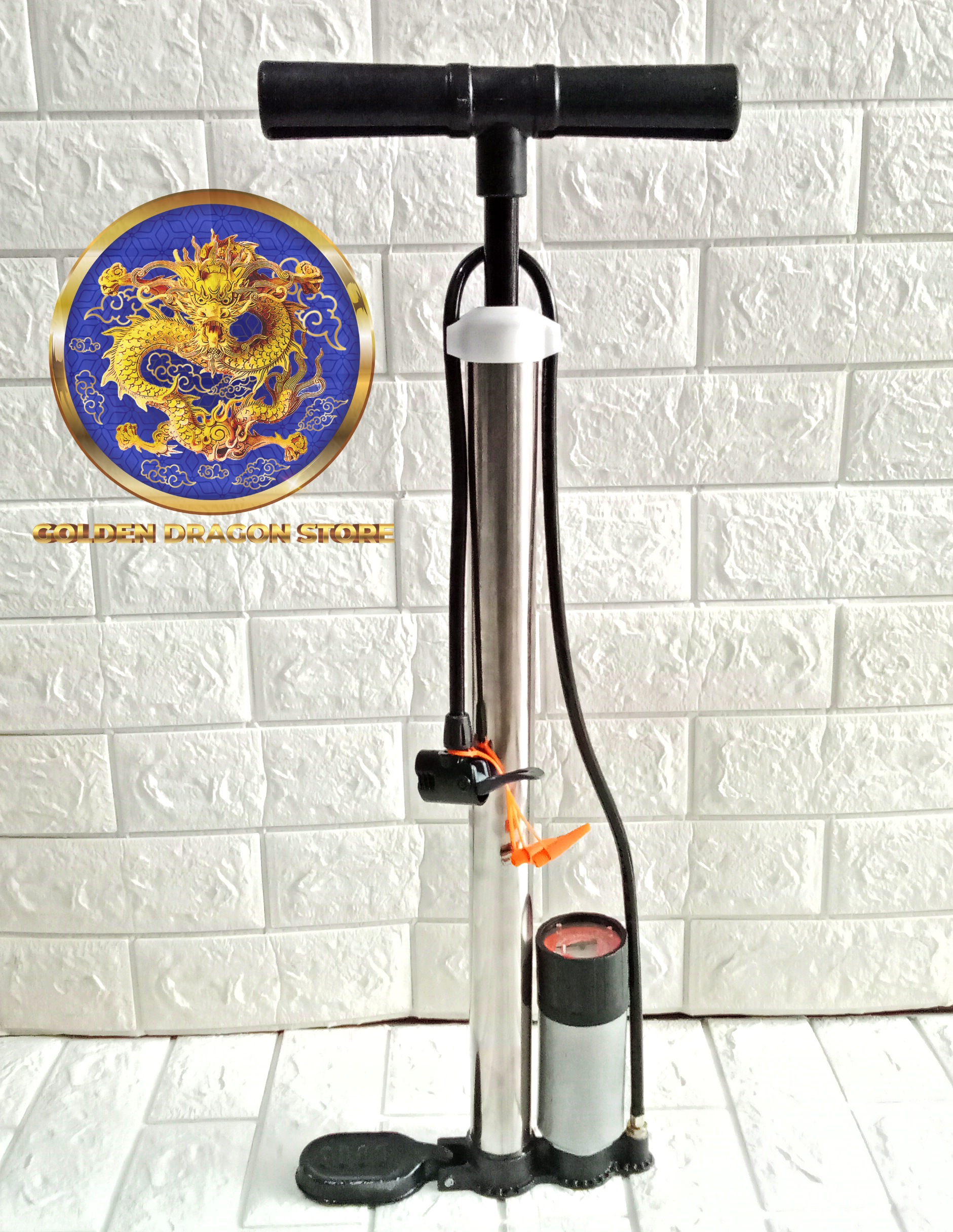 Pompa Angin Tabung / Pompa Sepeda Motor | Lazada Indonesia