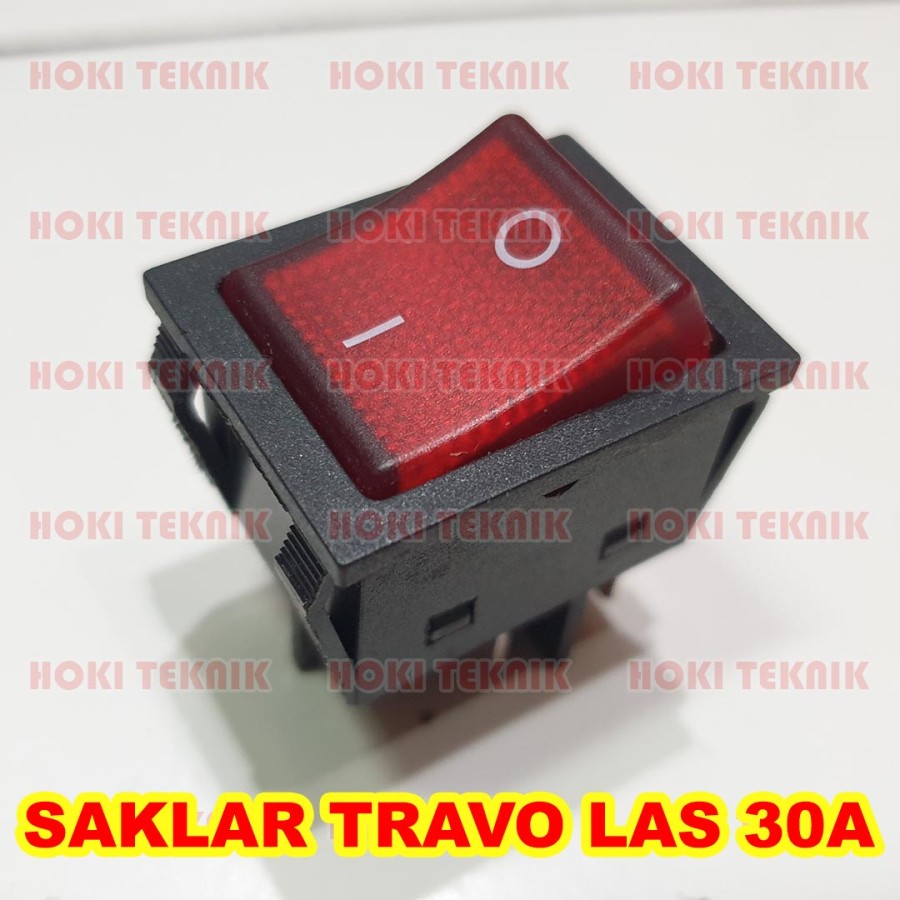 Saklar Switch Kontak Mesin Travo Las Listrik 4 Kaki 30A Heavy Duty ...