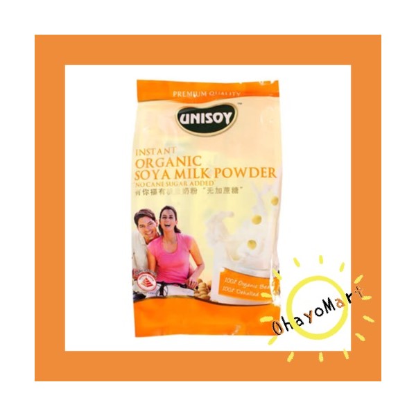 UNISOY No Sugar/ Instant Soya Milk Powder No sugar/ susu kacang 240grm ...