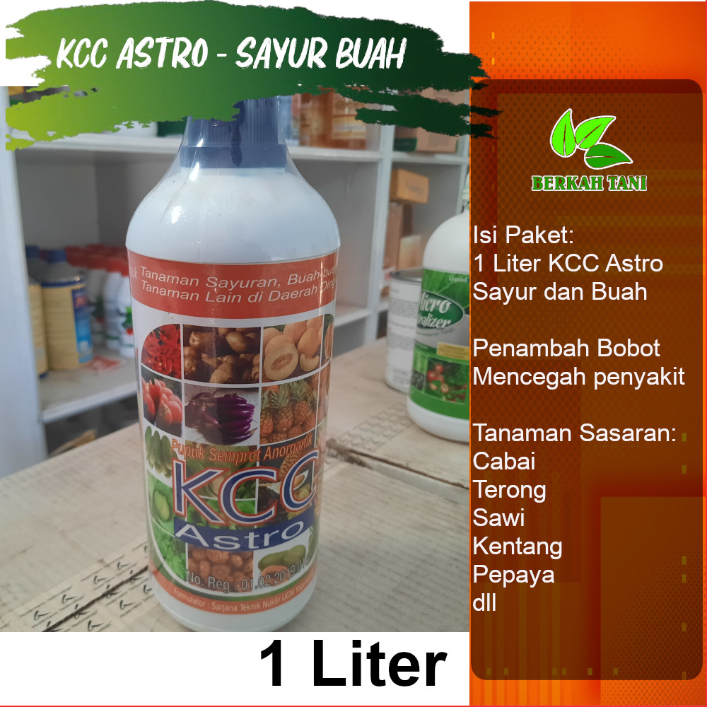 KCC Astro Sayur Buah 1 Liter | Lazada Indonesia