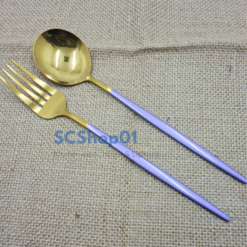 Sendok Makan Korea Sujeo Stainless Gold Series / Garpu Korea | Lazada ...