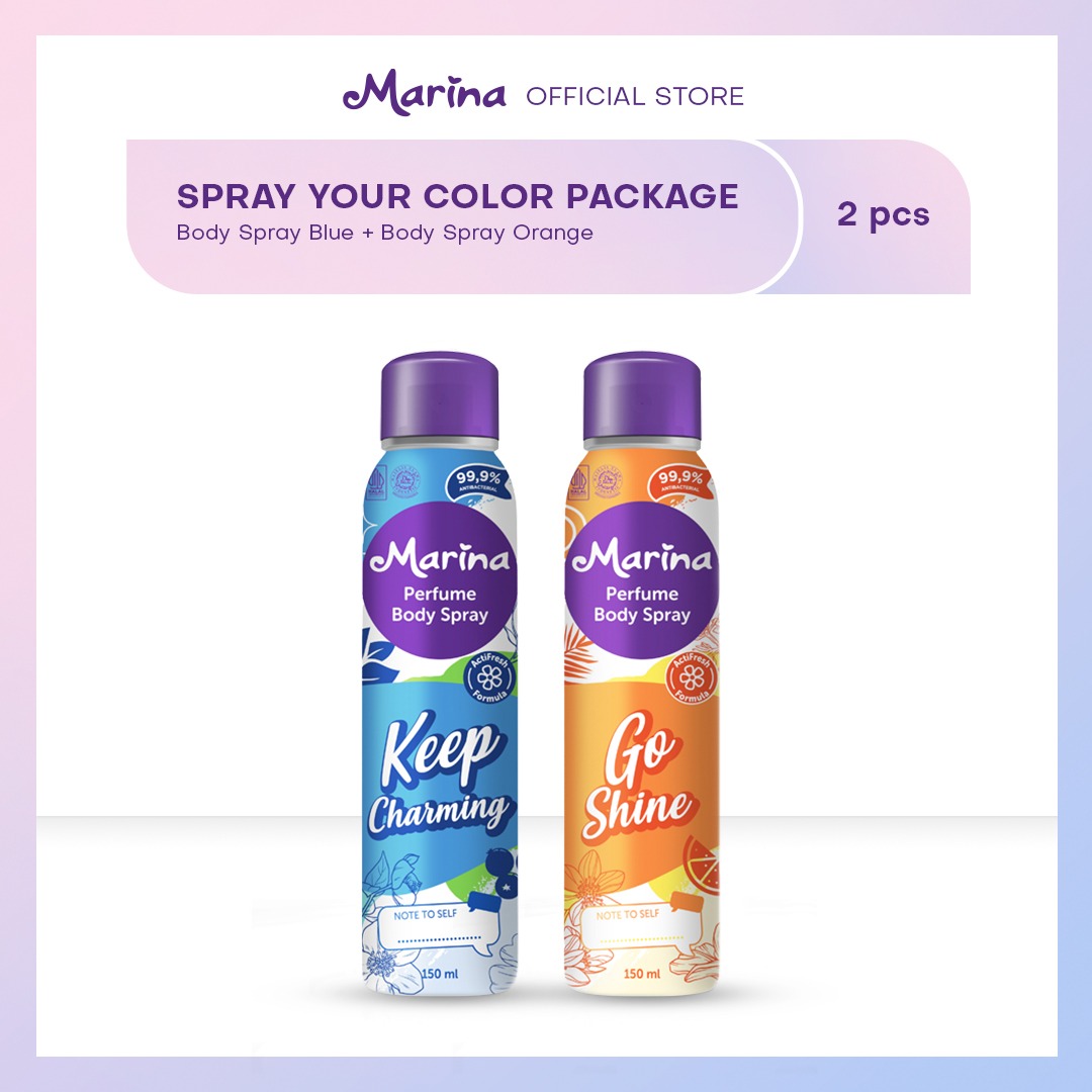 Marina Spray Your Color Package | Lazada Indonesia