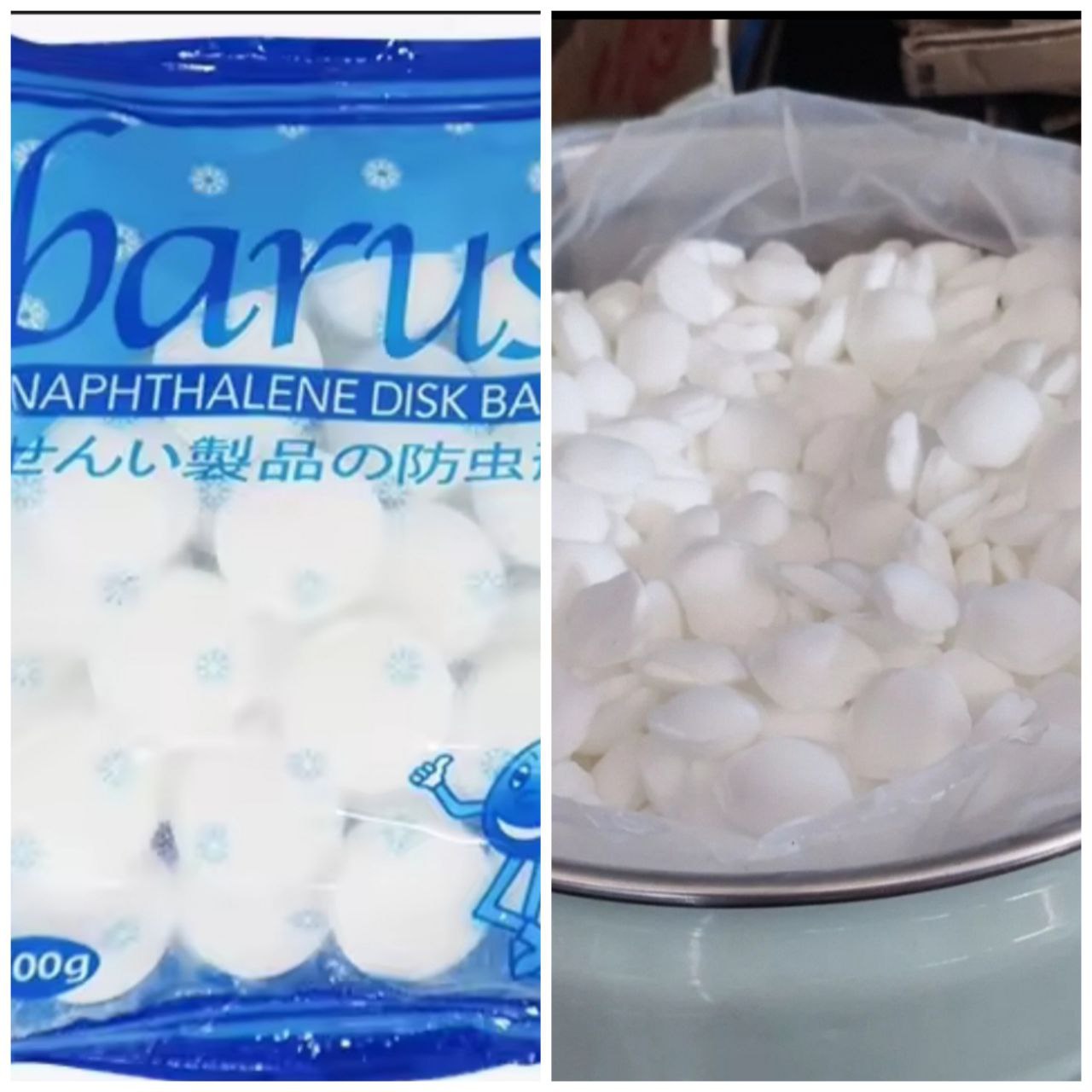 Kamper Barus Putih Bulat 1 Kg Pengharum Ruangan Pengusir Tikus dan ...