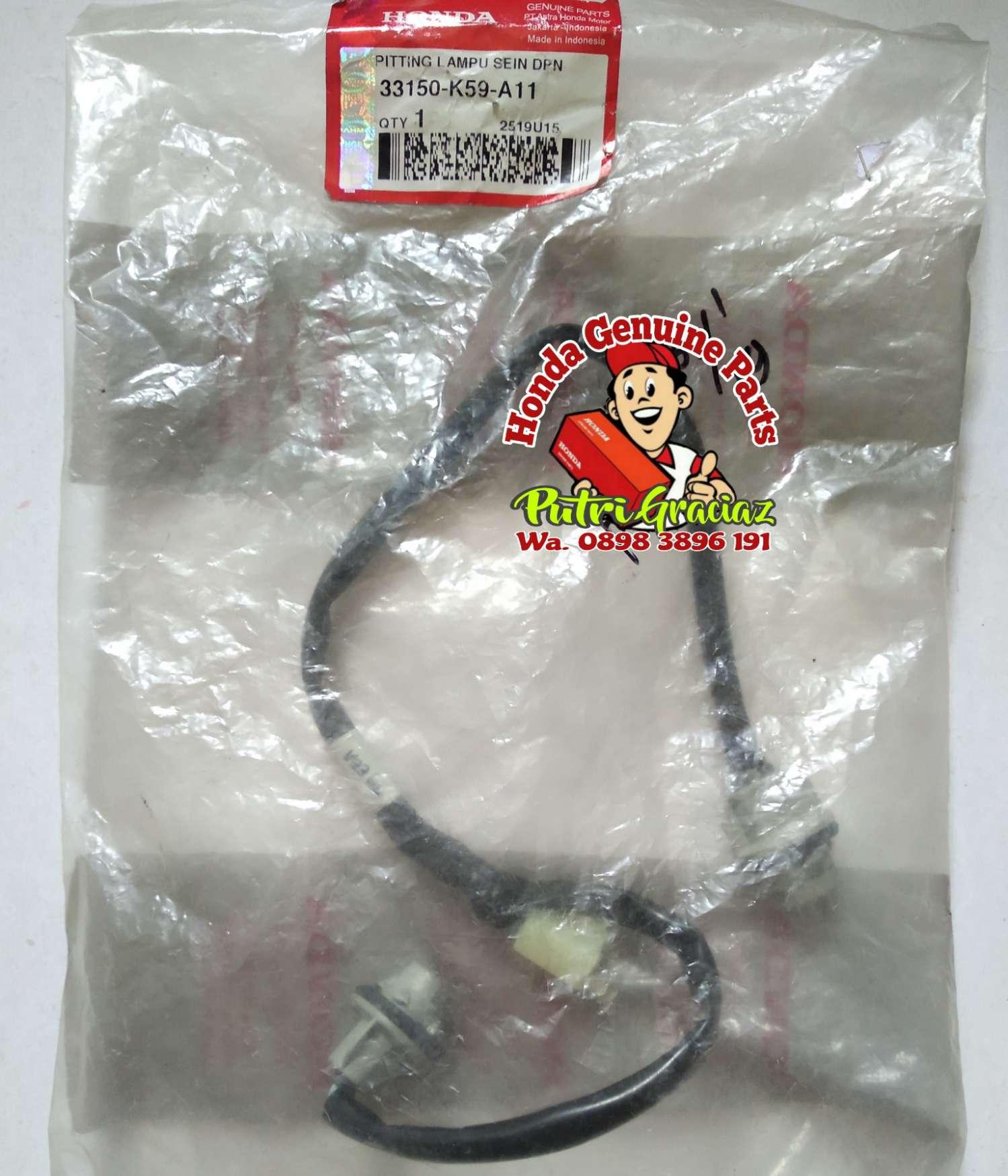 Kabel pitting lampu depan Vario 150 Piting lampu 33150-K59-A11 Ori Ahm ...