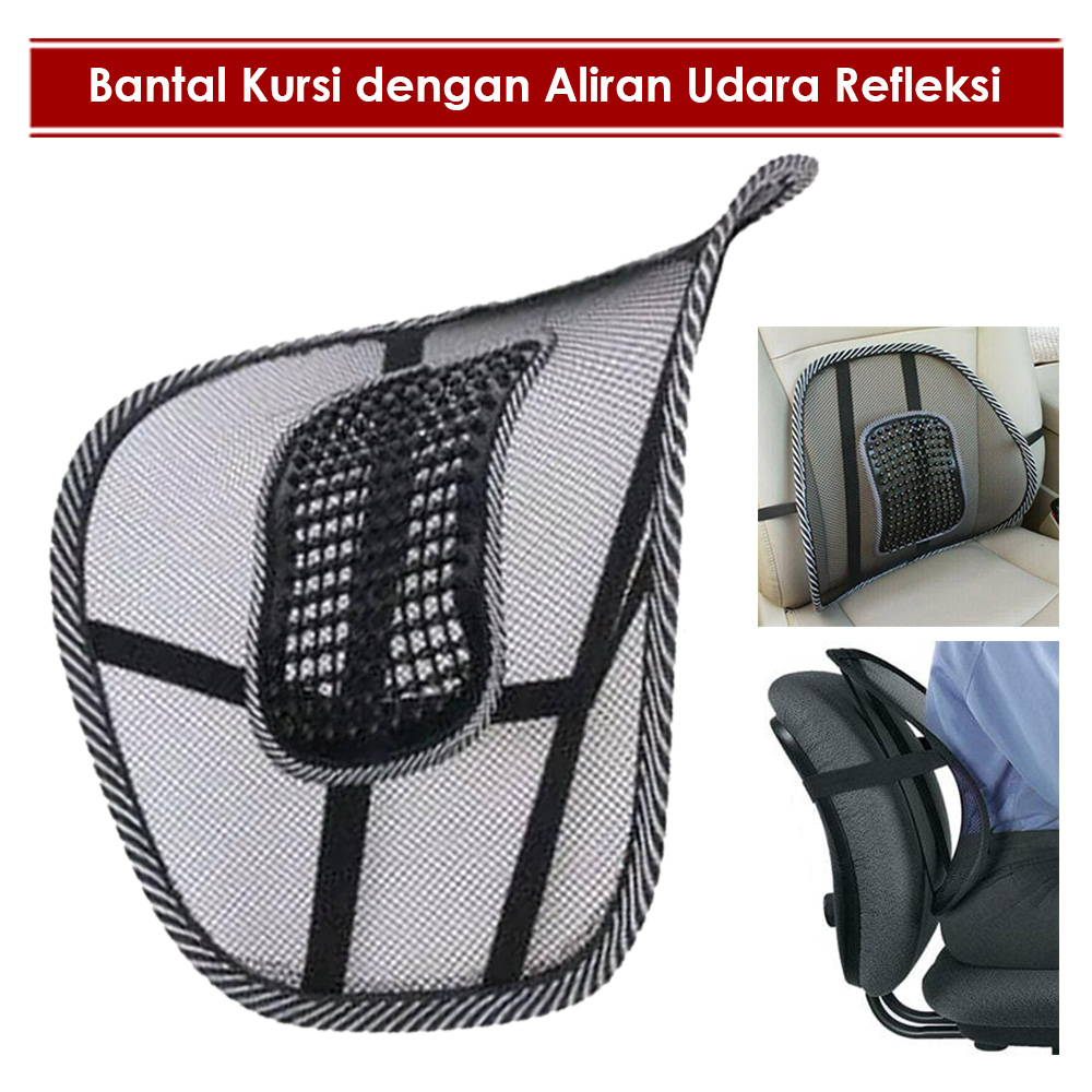Bantal Kursi Dengan Aliran Udara Refleksi Terapi / Penyangga Sandaran ...
