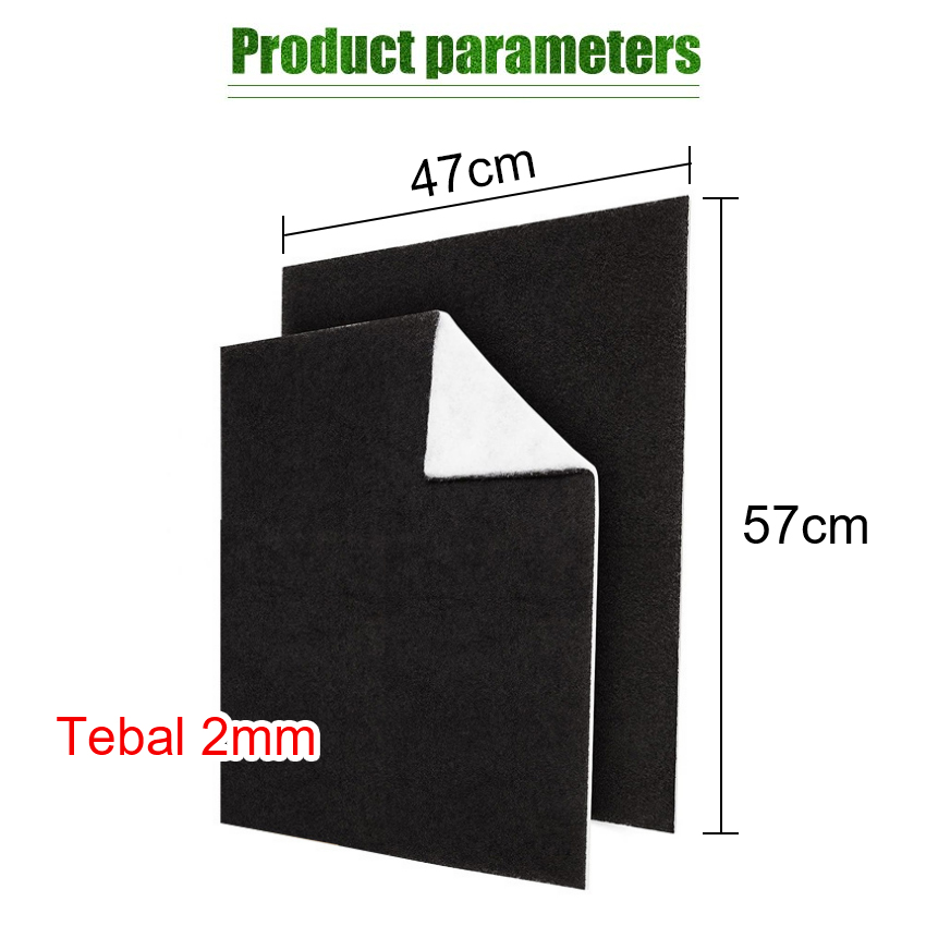 Karbon Aktif Filter Kertas Cooker Hood Dapur Kitchen Stiker Penutup ...