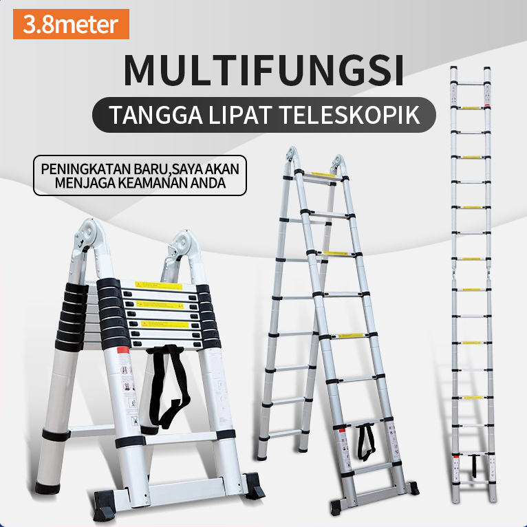 LENODI Multifungsi Dengan Teknik Tangga Lipat / Tangga Teleskopik ...
