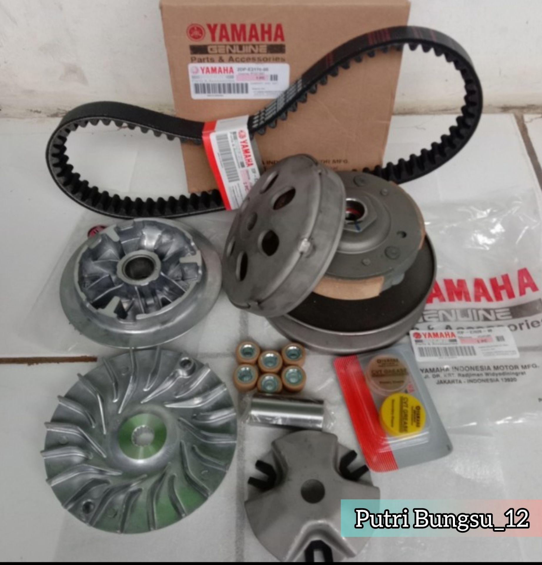 PAKET KOMPLIT PULLY CVT YAMAHA NMAX OLD NEW KODE-2DP | Lazada Indonesia