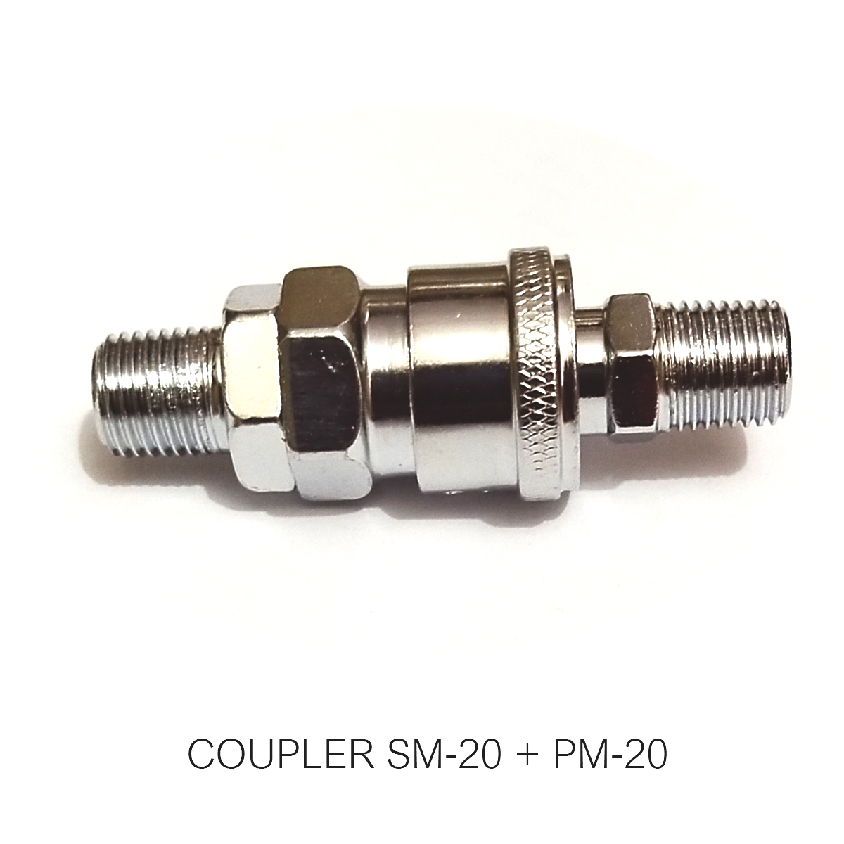 COUPLER SELANG PU HOSE COUPLING PM SM 20 SAMBUNGAN SELANG KOMPRESOR ...