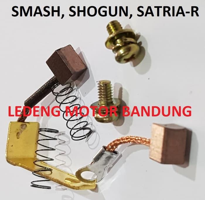 Cool Stater Smash Shogun Satria R Carbon Brush Arang Angker | Lazada ...
