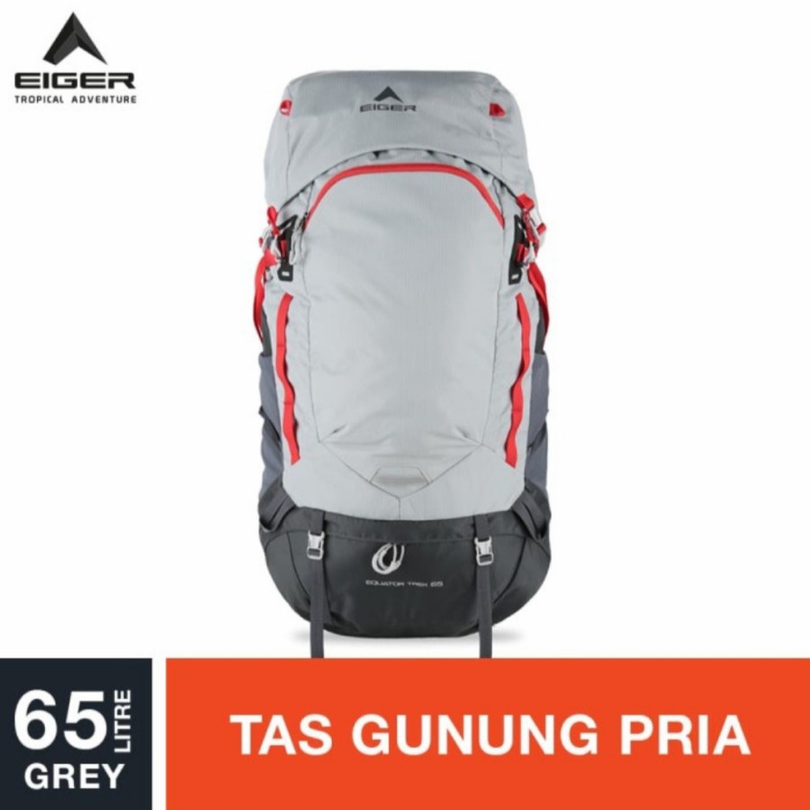 EIGER EQUATOR TREK 65 BACKPACK CARRIER 4200 TAS GUNUNG | Lazada Indonesia