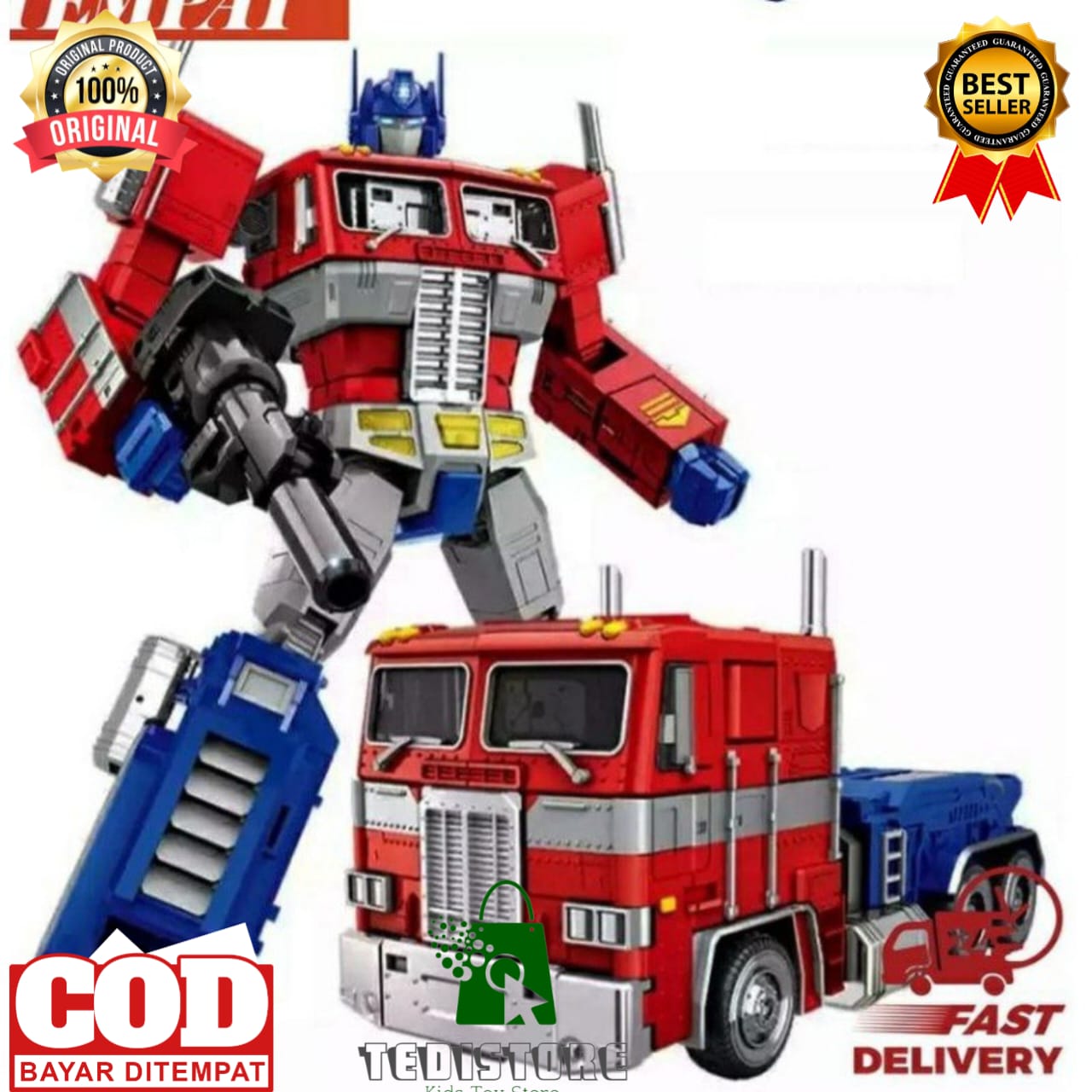 Mainan Anak Laki Laki Robot Transformer Bisa Berubah Menjadi Mobil ...