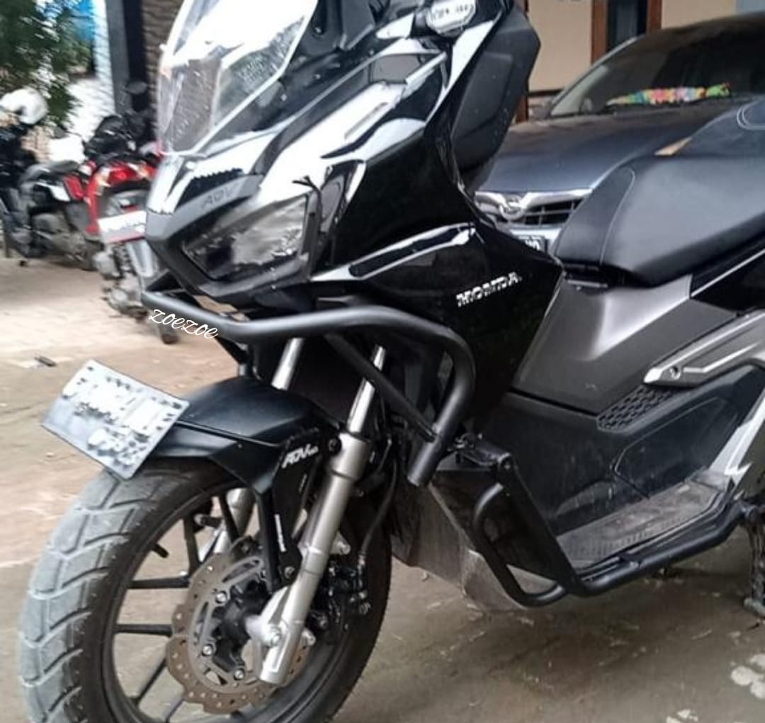 CRASHBAR BODY CUSTOM HONDA ADV 160 BREKET PELINDUNG BODY ADV 160 NEW ...