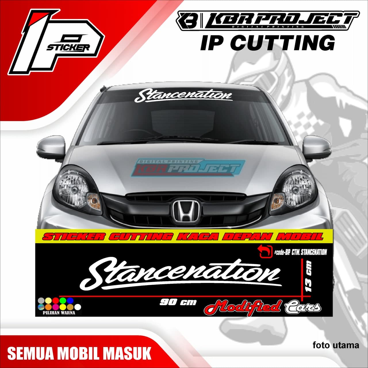 Sticker Cutting MOBIL (STANCENATION) - Sticker Cutting Variasi List ...