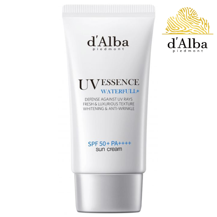 D'ALBA Waterfull UV Essence Sun Cream SPF50+ PA++++ 50ml (Sunscreen ...