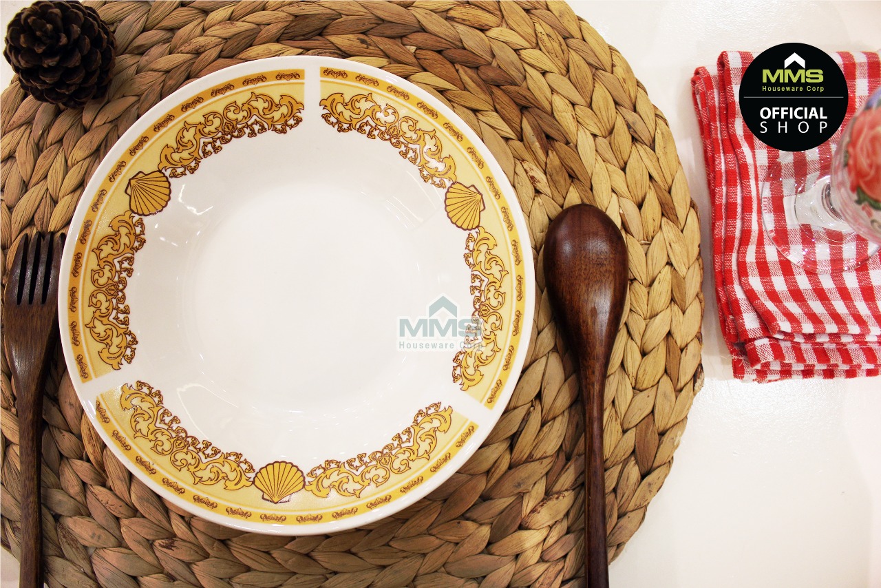 MMS PIRING MAKAN KERAMIK MURAH MOTIF BUNGA/PIRING MAKAN MEWAH KEKINIAN ...