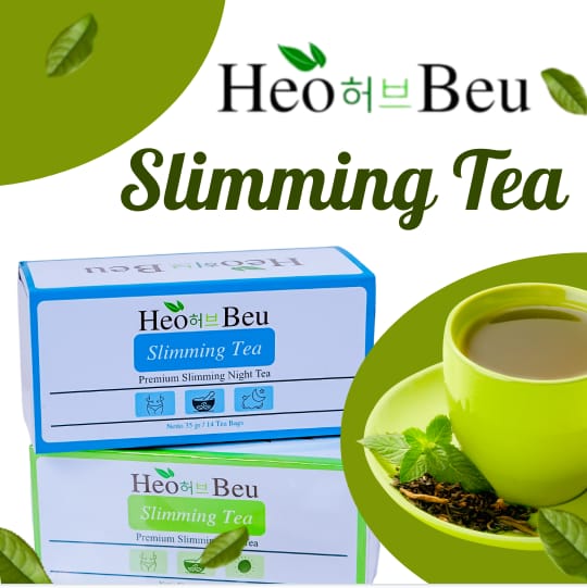 VIRALL!! Korean Slimming Tea Heo Beu paket lengkap yaitu day dan night ...