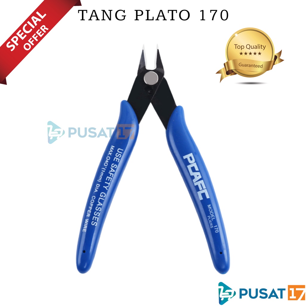 PUSAT17 TANG POTONG PLATO / TANG POTONG KAWAT KABEL / TANG PEMOTONG ...