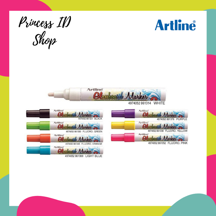 ARTLINE SPIDOL KACA GLASSBOARD MARKER EPG-4 | Lazada Indonesia