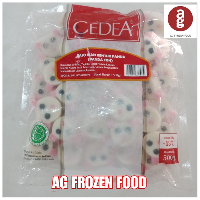 Cedea Panda fish 500grm | Lazada Indonesia