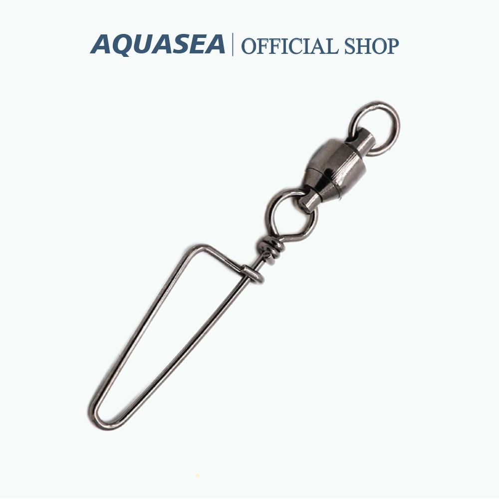 AQUASEA Konektor Pancing Kili-kili Pancing Rolling Swivel Bahan Snless ...