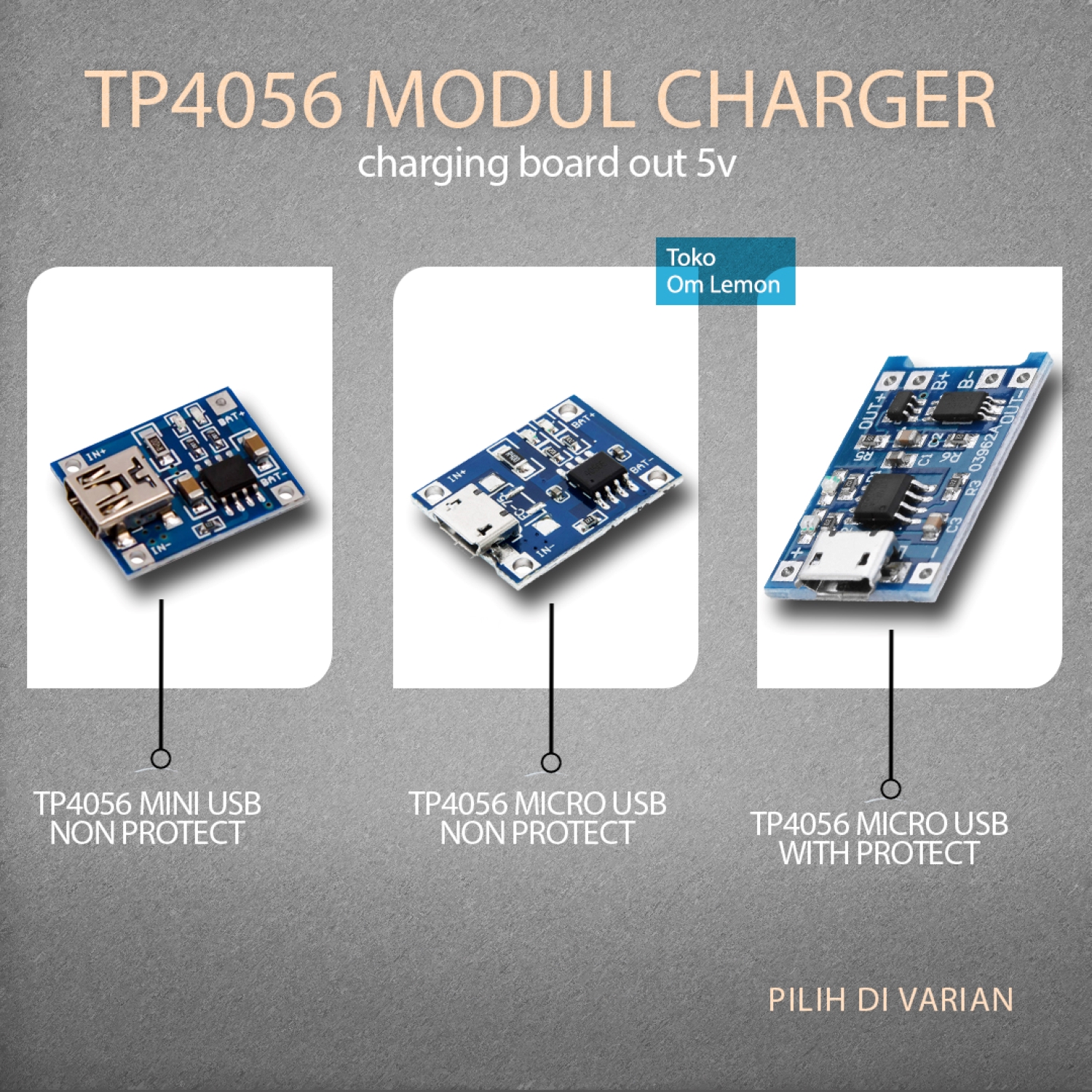 TP 4056 Lithium Battery Charging Output 5V 1A Micro MINI MICRO USB ...