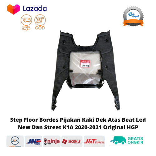 Step Floor Bordes Pijakan Kaki Dek Atas Beat Led New Beat Street K1A 2020 2021 Original HGP ...