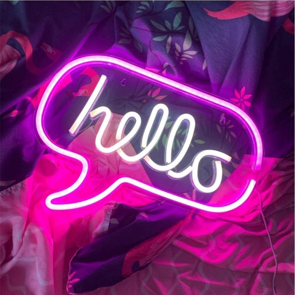 Lampu Neon Led Lampu Neon Flex Lampu Hias Neon Sign Kamar Aesthetic ...