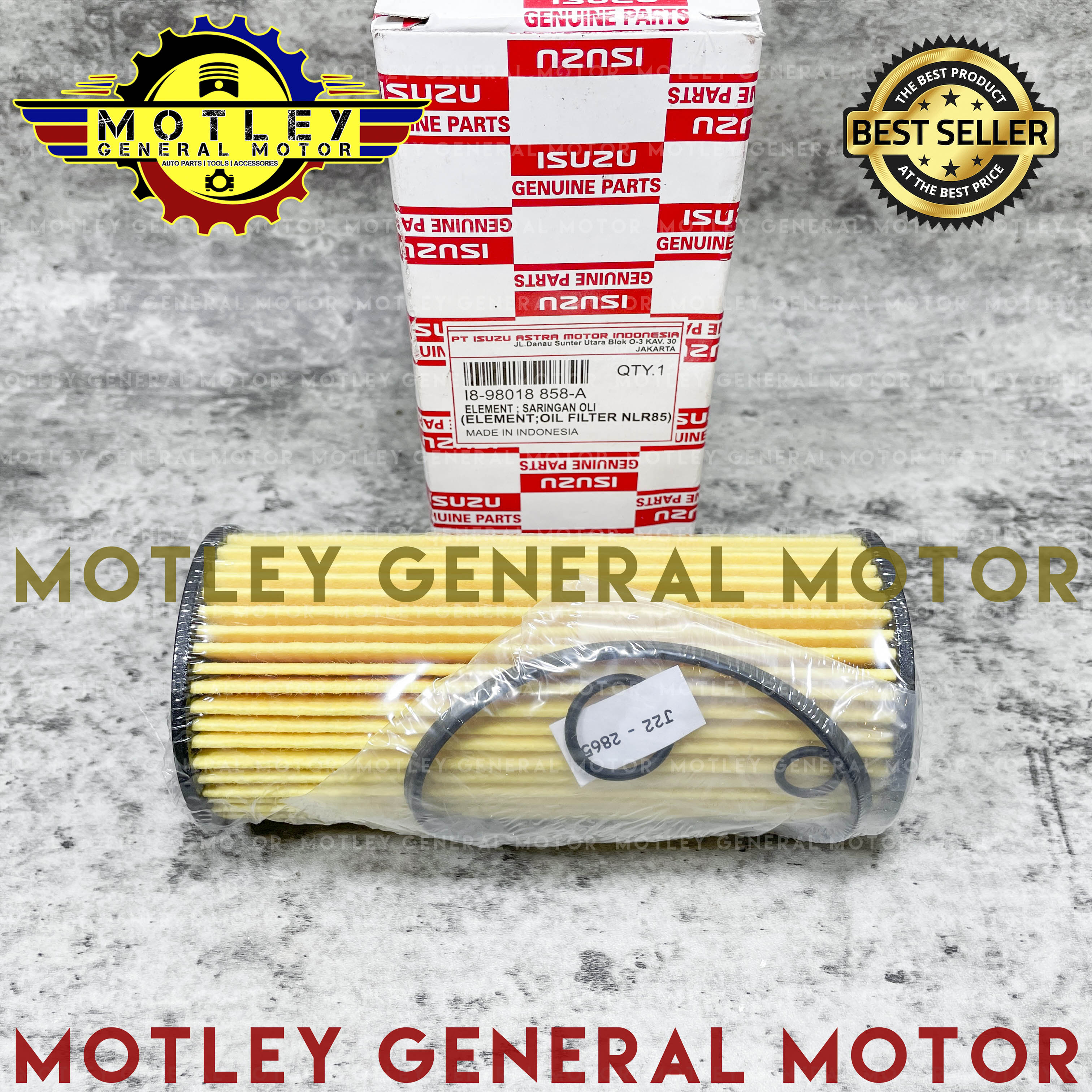 OIL FILTER SARINGAN OLI ISUZU NLR85 NLR 85 EURO 4 ORIGINAL | Lazada ...