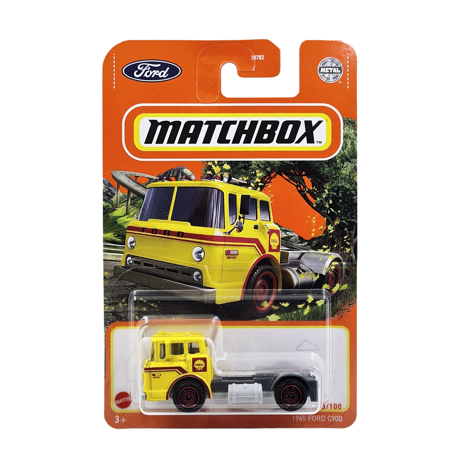 Matchbox 1965 Ford C900 Shell Yellow - 930B | Lazada Indonesia