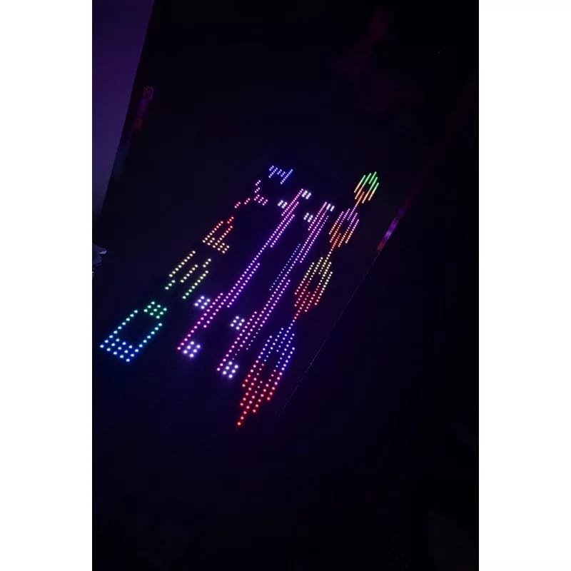 LAMPU KACA RUNNING TEXT 5 BARIS ANIMASI TERBARU | Lazada Indonesia